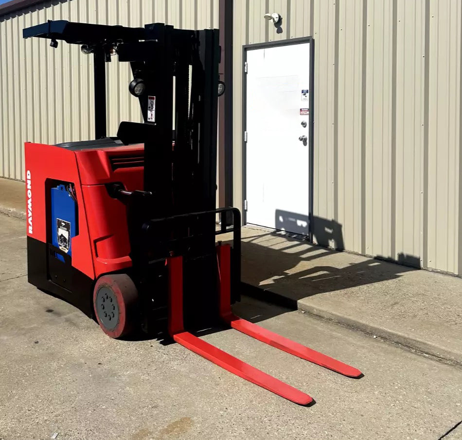 2014 RAYMOND 425-C40TT 4000 LB ELECTRIC FORKLIFT 83/188" 3 STAGE MAST ...