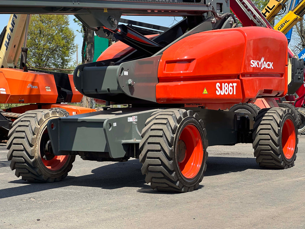 2020 SKYJACK SJ86T STRAIGHT BOOM LIFT AERIAL LIFT WITH JIB ARM 86 ...