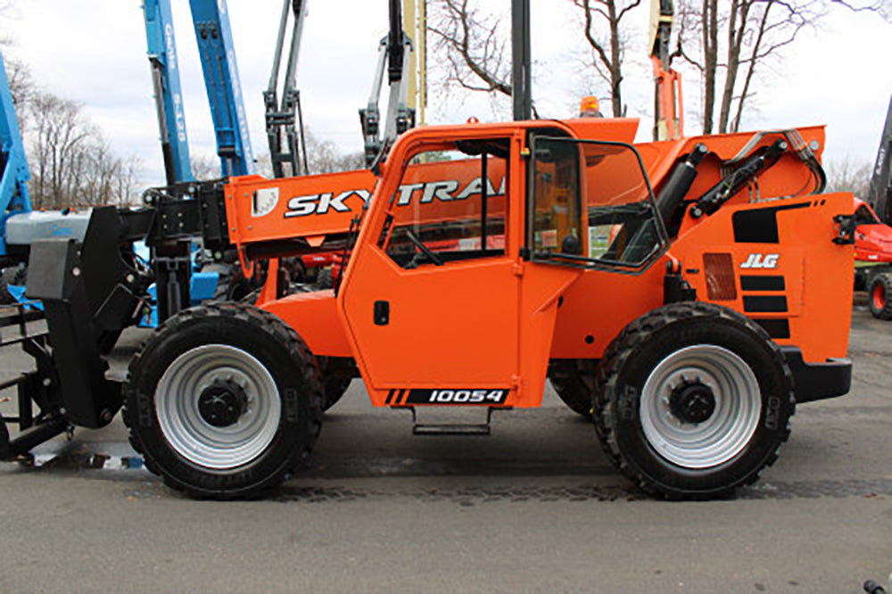 2018 SKYTRAK 10054 10000 LB DIESEL TELESCOPIC FORKLIFT TELEHANDLER ...