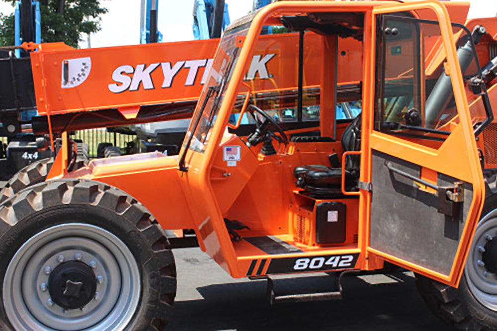 2016 SKYTRAK 8042 8000 LB DIESEL TELESCOPIC FORKLIFT TELEHANDLER ...
