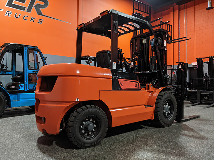 2026 VIPER FD50S 11000 LB DIESEL FORKLIFT DUAL DRIVE PNEUMATIC 91/189 ...