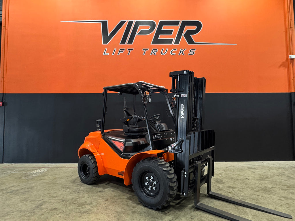 2026 VIPER RTD25F-2 5500 LB DIESEL FORKLIFT PNEUMATIC 95/185" 3 STAGE ...