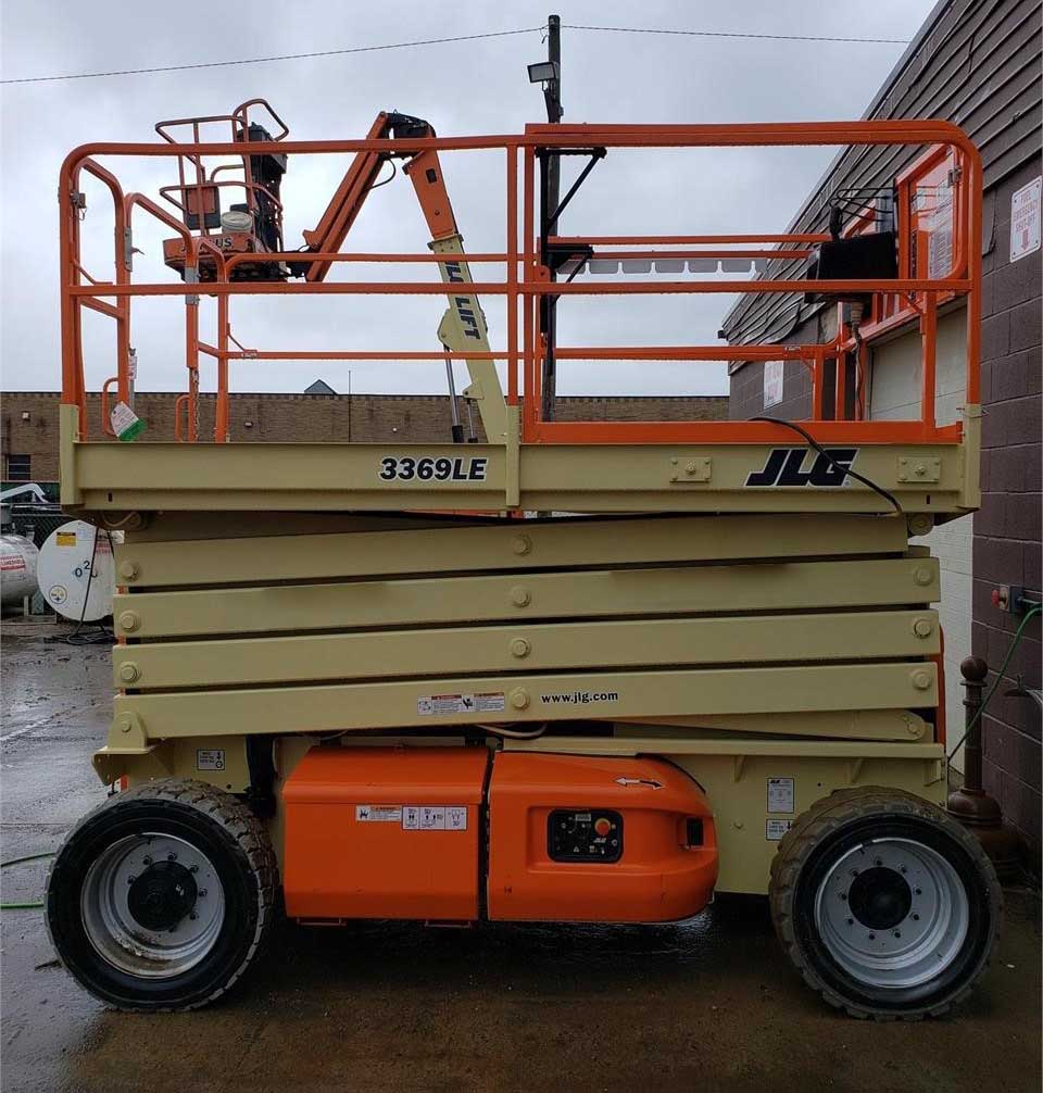 2005 JLG 3369LE SCISSOR LIFT 33' REACH ELECTRIC 501 HOURS STOCK ...