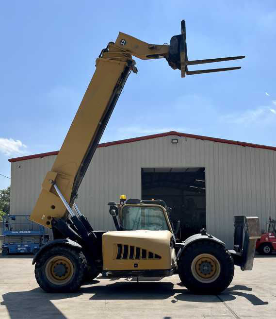 2010 CAT TL1255 12000 LB DIESEL TELESCOPIC FORKLIFT TELEHANDLER ...