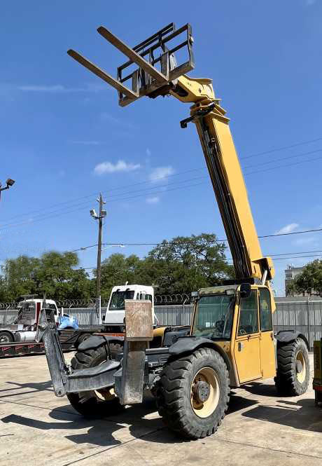 2010 CAT TL1255 12000 LB DIESEL TELESCOPIC FORKLIFT TELEHANDLER ...