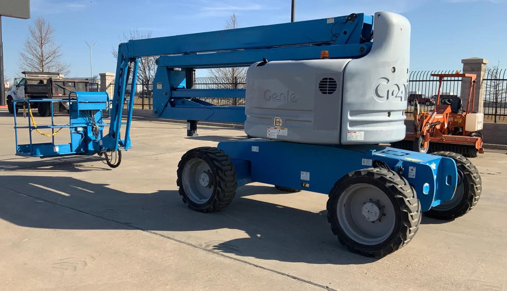 2013 GENIE Z60/34 ARTICULATING BOOM LIFT AERIAL LIFT 60' REACH DIESEL ...