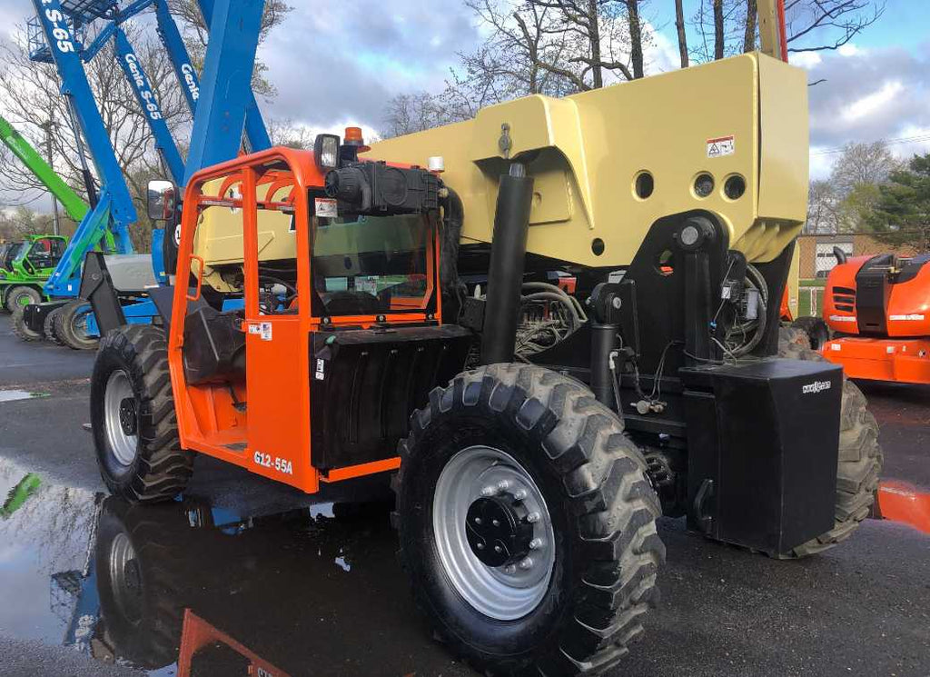 2013 JLG G12-55A 12000 LB DIESEL TELESCOPIC FORKLIFT TELEHANDLER ...