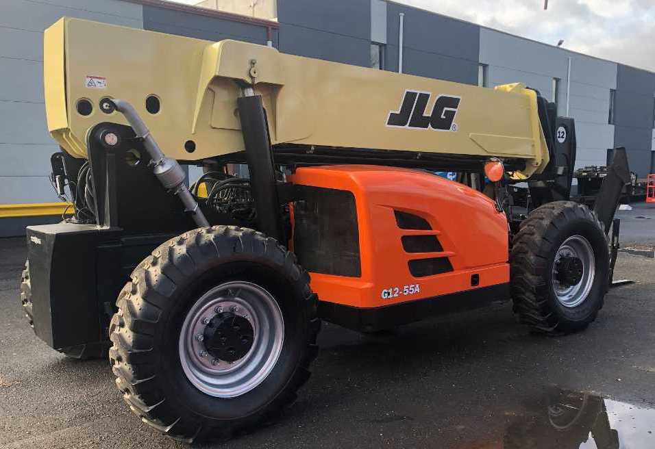 2013 JLG G12-55A 12000 LB DIESEL TELESCOPIC FORKLIFT TELEHANDLER ...