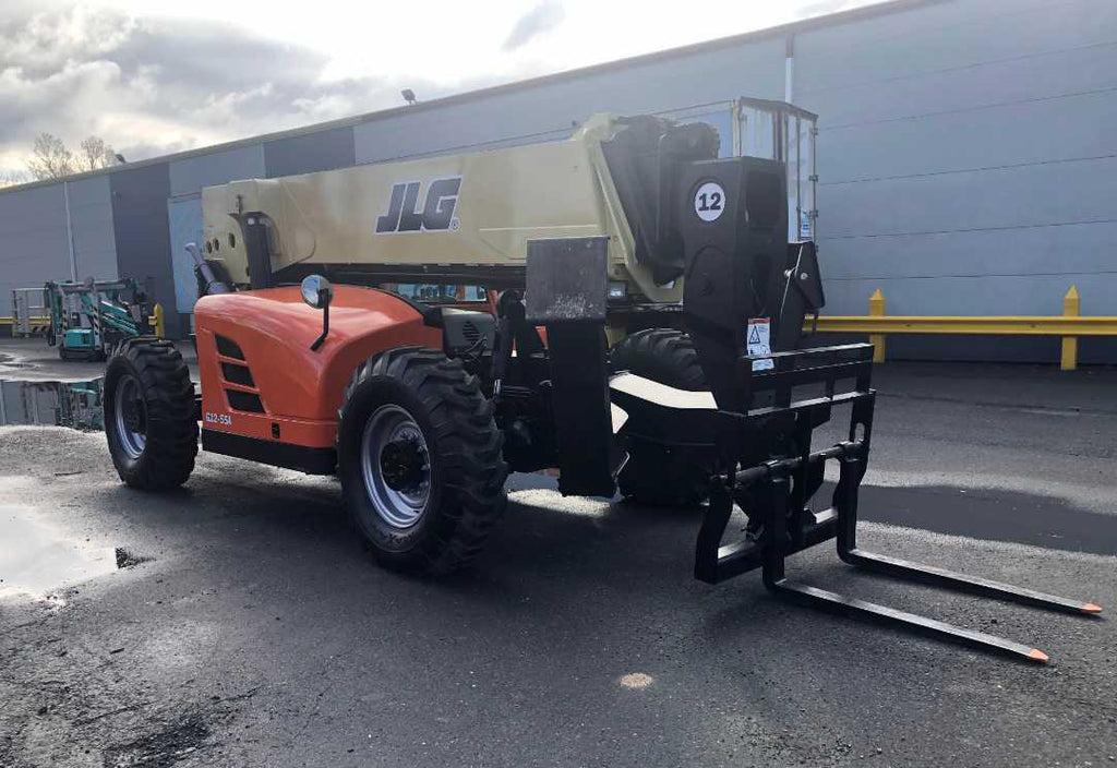 2013 JLG G12-55A 12000 LB DIESEL TELESCOPIC FORKLIFT TELEHANDLER ...