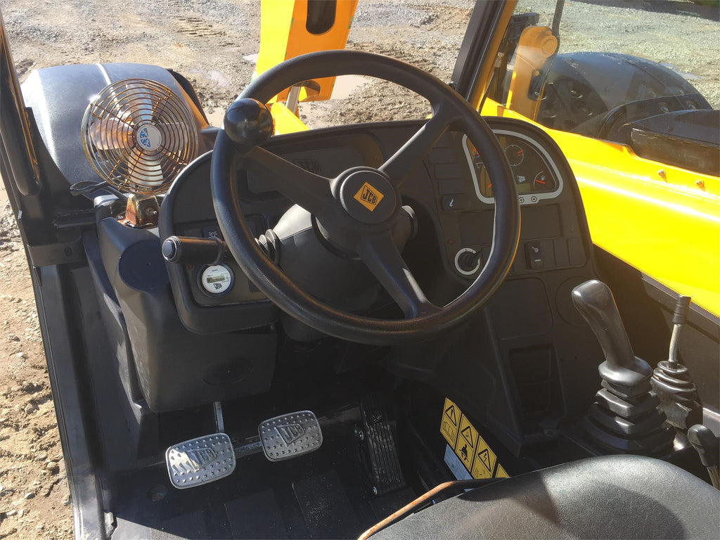 2014 JCB 507-42 7000 LB DIESEL TELESCOPIC FORKLIFT TELEHANDLER ...
