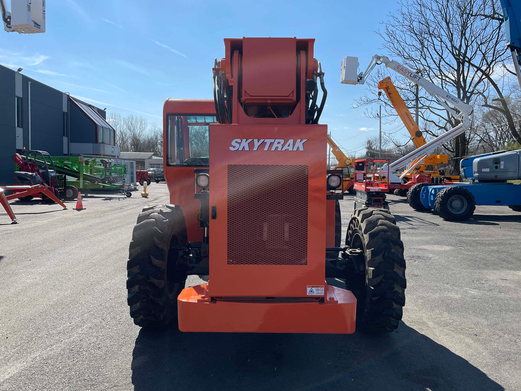 2014 SKYTRAK 6042 6000 LB DIESEL TELESCOPIC FORKLIFT TELEHANDLER ...