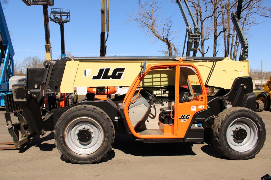 2016 JLG 1255 12000 LB DIESEL TELESCOPIC FORKLIFT TELEHANDLER PNEUMATIC ...