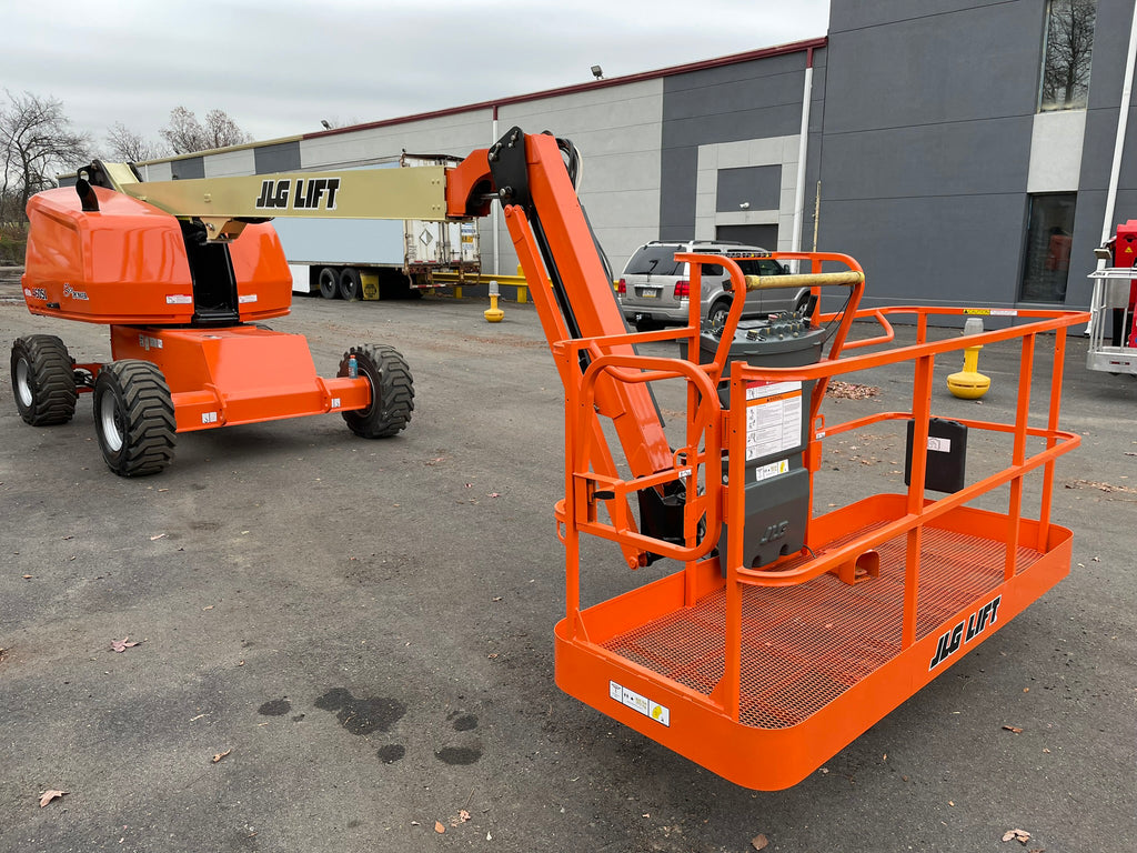 2016 JLG 460SJ STRAIGHT BOOM LIFT AERIAL LIFT WITH JIB ARM 46' REACH ...