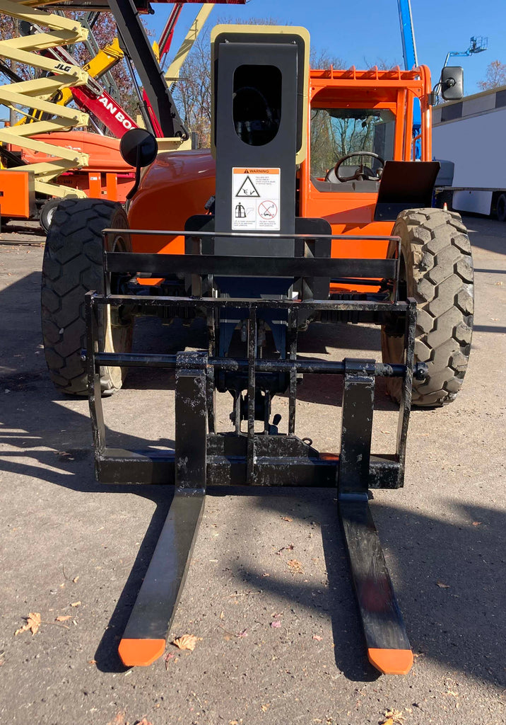2016 JLG G9-43A 9000 LB DIESEL TELESCOPIC FORKLIFT TELEHANDLER PNEUMAT ...