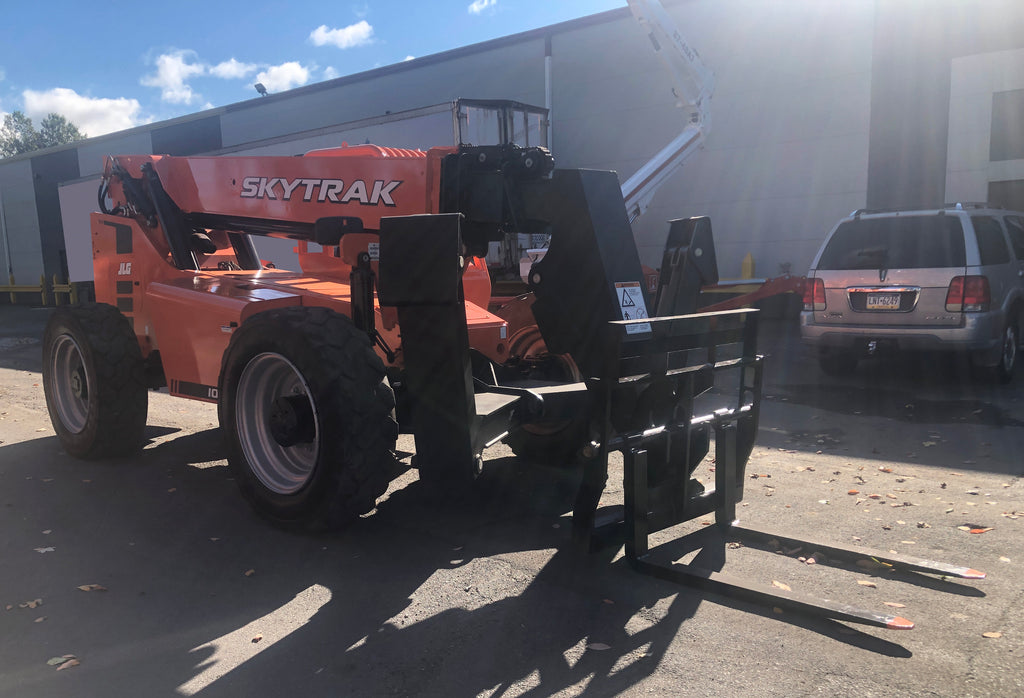 2016 SKYTRAK 10054 10000 LB DIESEL TELESCOPIC FORKLIFT TELEHANDLER 4WD ...