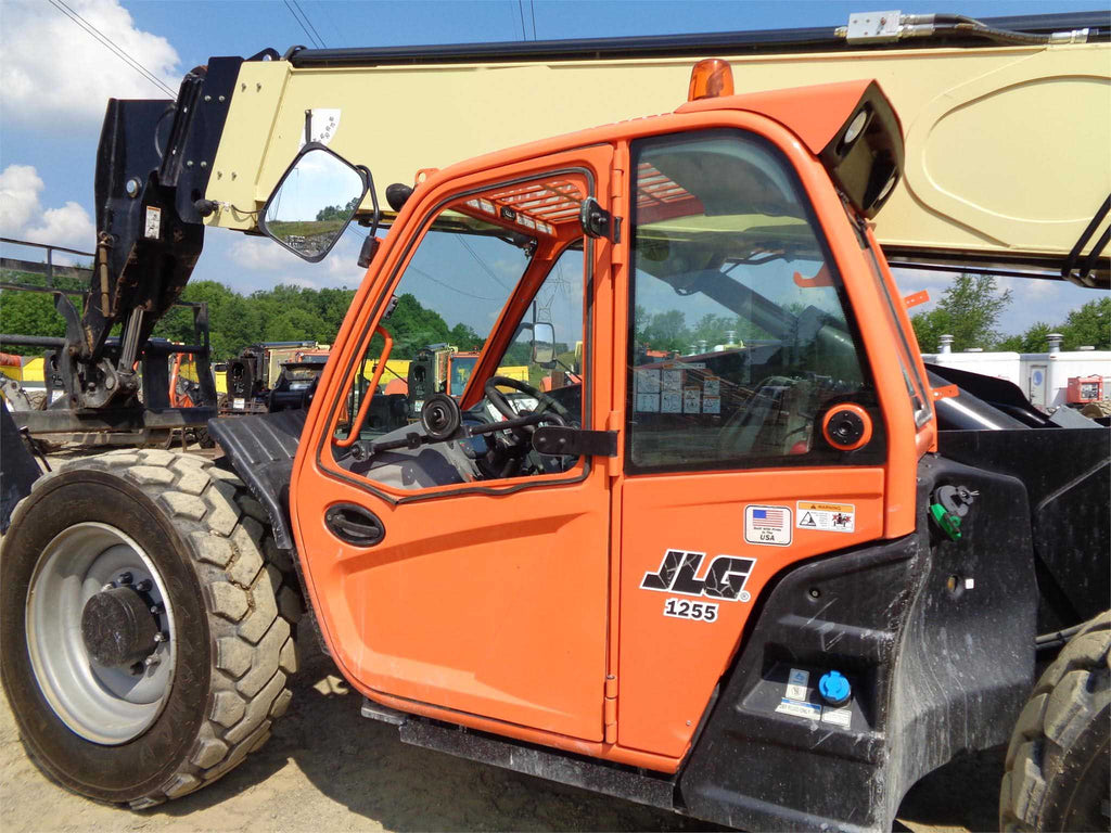 2018 JLG 1255 12000 LB DIESEL TELESCOPIC FORKLIFT TELEHANDLER PNEUMATIC ...