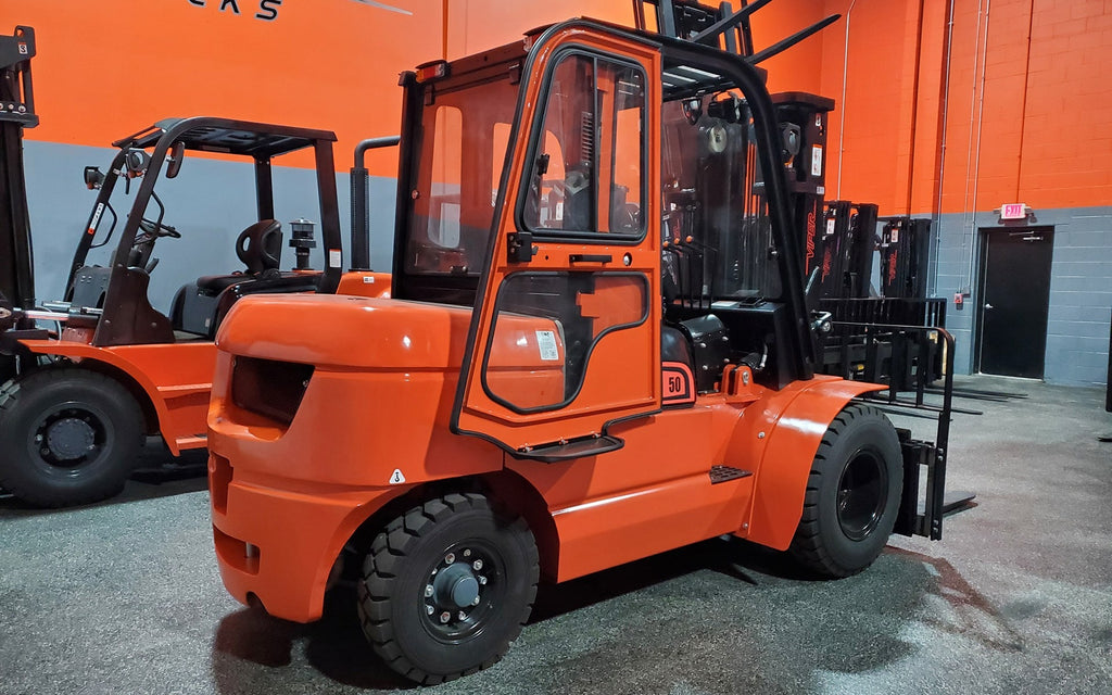 2025 VIPER FD50 11000 LB DIESEL FORKLIFT DUAL PNEUMATIC 91/189" 3 STAGE ...
