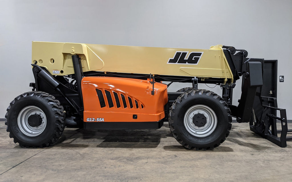 2010 JLG G12-55A 12000 LB DIESEL TELESCOPIC FORKLIFT TELEHANDLER OPEN ...