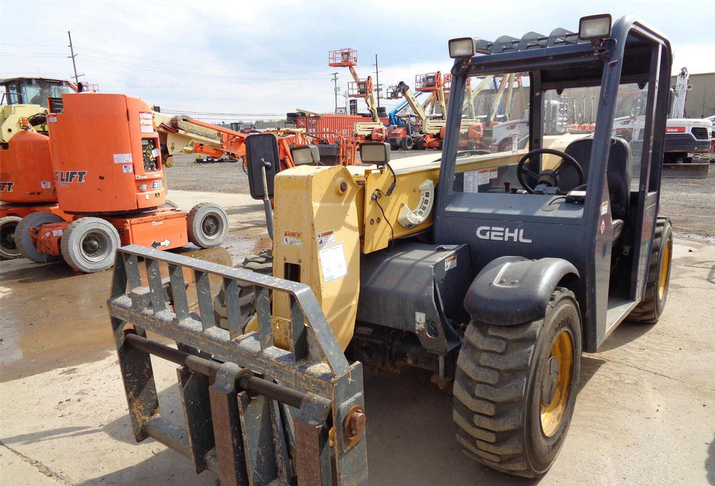 2015 GEHL RS5-19 5500 LB DIESEL TELESCOPIC FORKLIFT TELEHANDLER ...