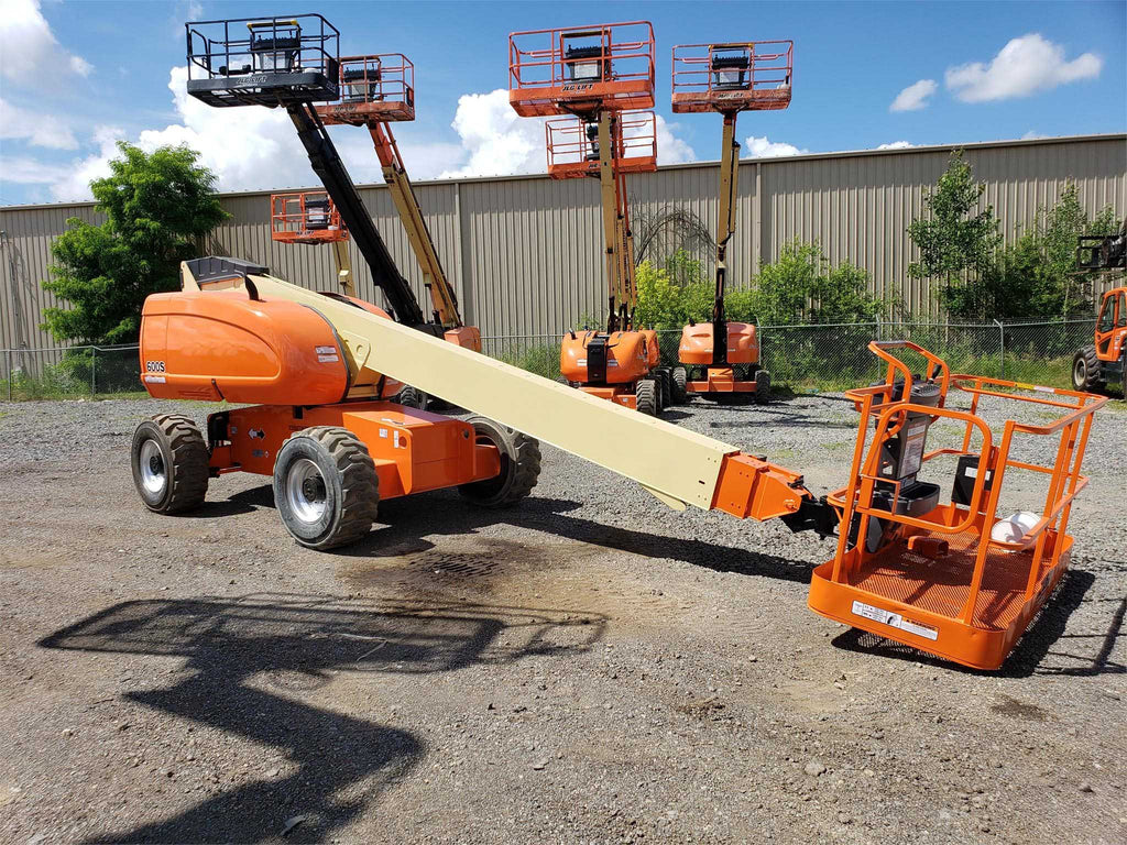 2004 JLG 600S TELESCOPIC BOOM LIFT AERIAL LIFT 60' REACH DIESEL 4WD 24 ...