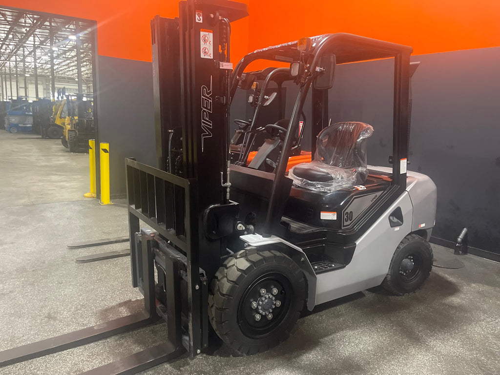 2025 VIPER FD30 6000 LB DIESEL FORKLIFT PNEUMATIC 88/189" 3 STAGE MAST ...