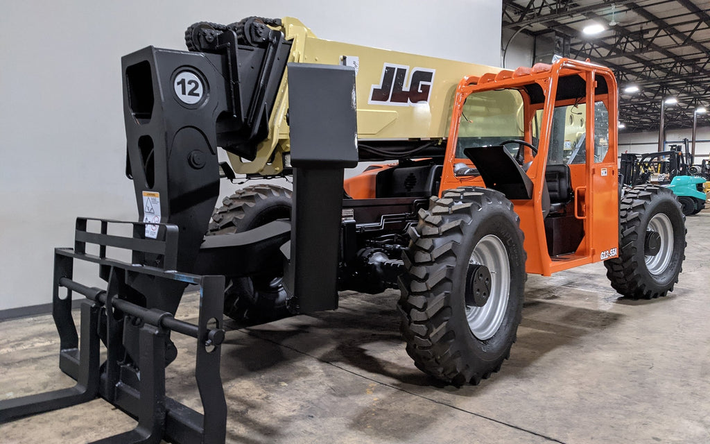 2010 JLG G12-55A 12000 LB DIESEL TELESCOPIC FORKLIFT TELEHANDLER OPEN ...