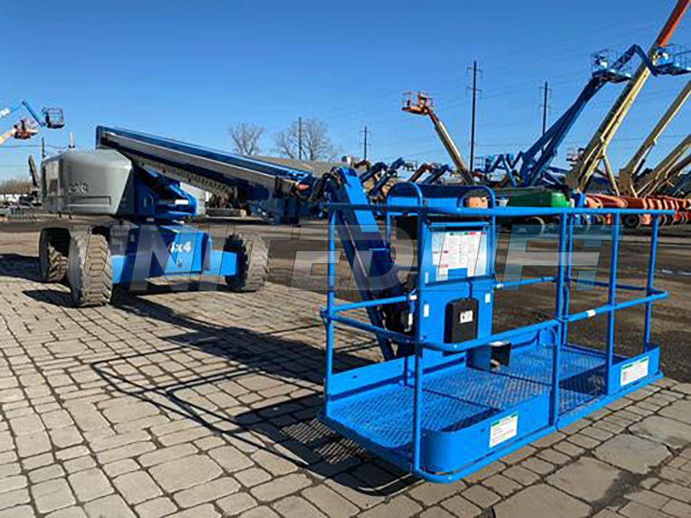 2011 GENIE S65 TELESCOPIC BOOM LIFT AERIAL LIFT STRAIGHT WITH JIB ARM ...