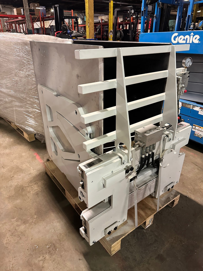 BRAND NEW FORKLIFT CARTON CLAMP 48"x48" panels APPLIANCE SQUEEZE ATTAC ...