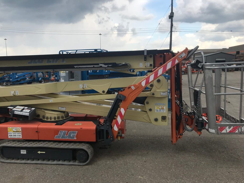 2012 JLG X700AJ CRAWLER BOOM LIFT ARTICULATING WITH JIB ARM LIFT ...