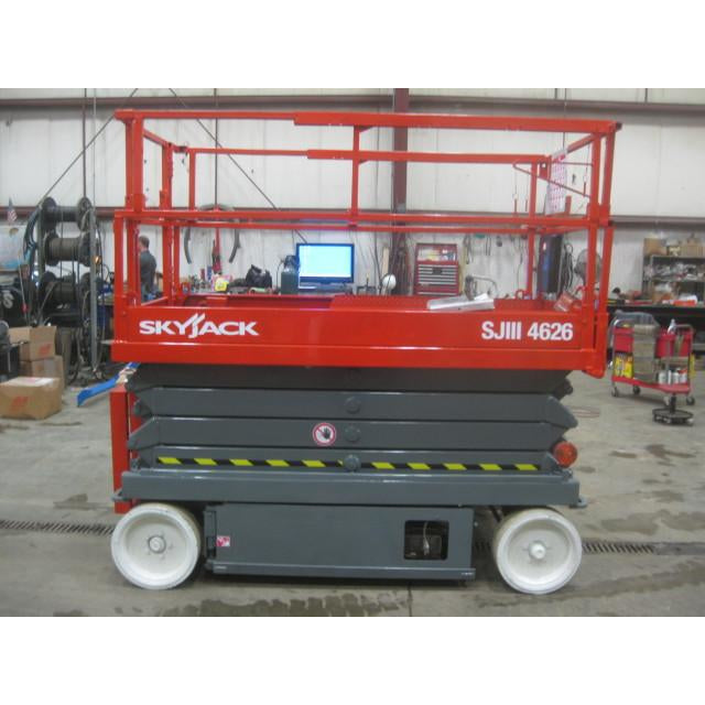 2005 SKYJACK SJ4626 SCISSOR LIFT 26' REACH 515 HOURS ELECTRIC SMOOTH ...