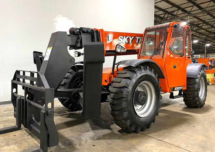 2012 SKYTRAK 10054 10000 LB DIESEL TELESCOPIC FORKLIFT TELEHANDLER 4WD ...