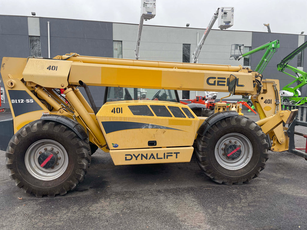 2017 GEHL DL12-55 12000 LB DIESEL TELESCOPIC FORKLIFT TELEHANDLER ...