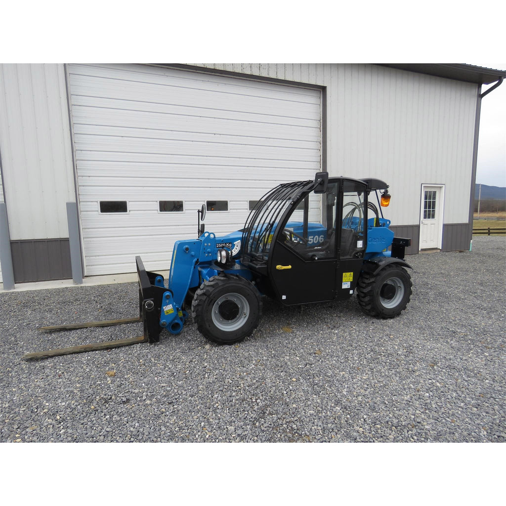 2018 GENIE GTH2506 5500 LB DIESEL TELESCOPIC FORKLIFT TELEHANDLER ...