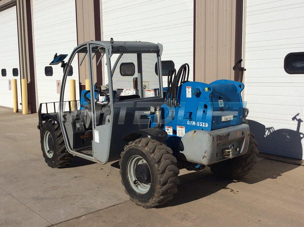 2012 GENIE GTH5519 5500 LB DIESEL TELESCOPIC FORKLIFT TELEHANDLER ...