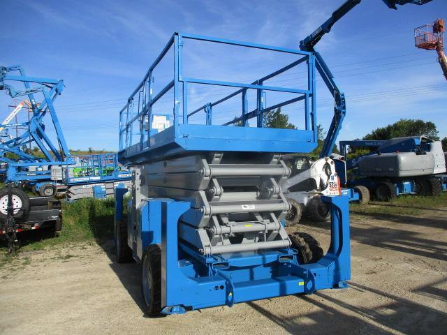 2011 GENIE GS5390RT SCISSOR LIFT 53' REACH DIESEL ROUGH TERRAIN 4WD ...