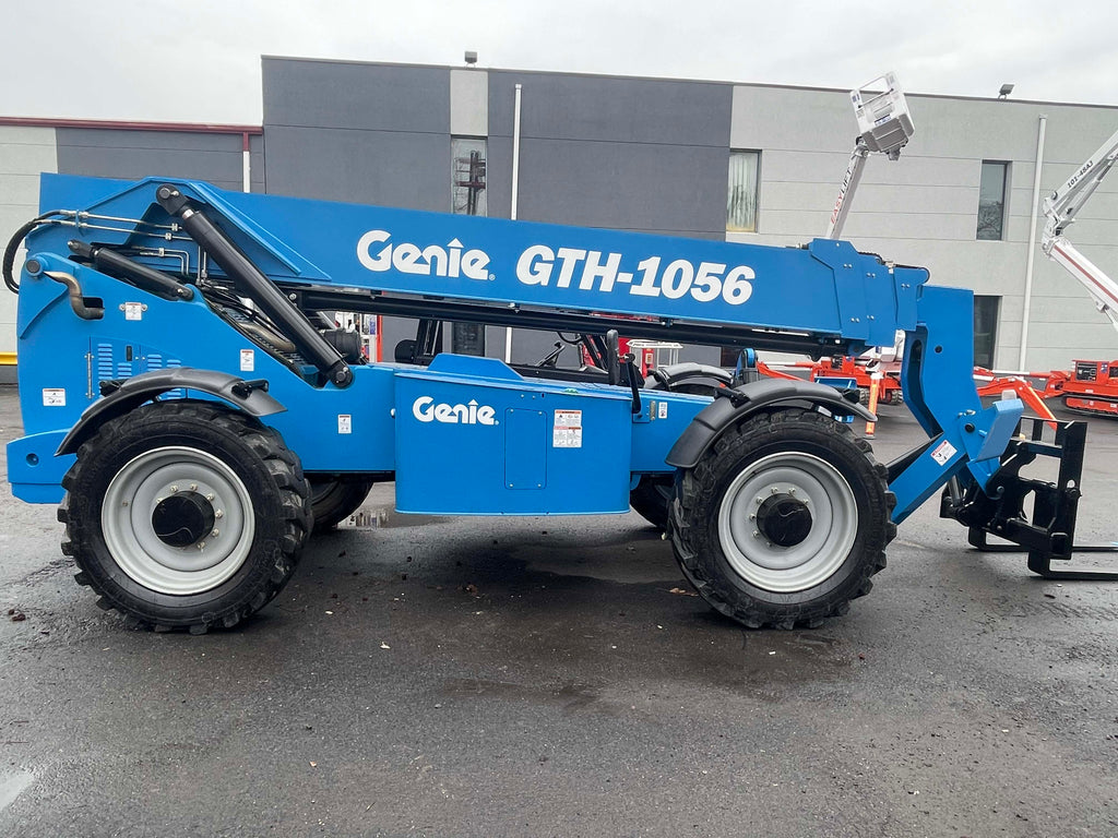 2018 GENIE GTH1056 10000 LB DIESEL TELESCOPIC FORKLIFT TELEHANDLER ...