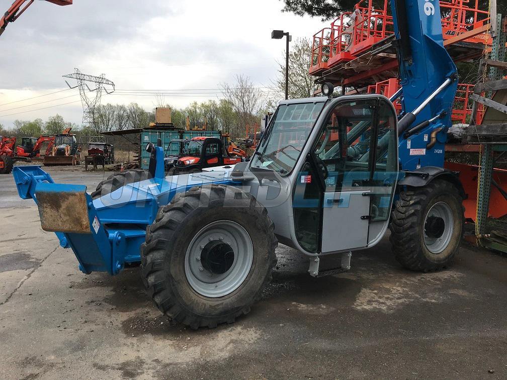 2012 GENIE GTH1056 10000 LB DIESEL TELESCOPIC FORKLIFT TELEHANDLER ...