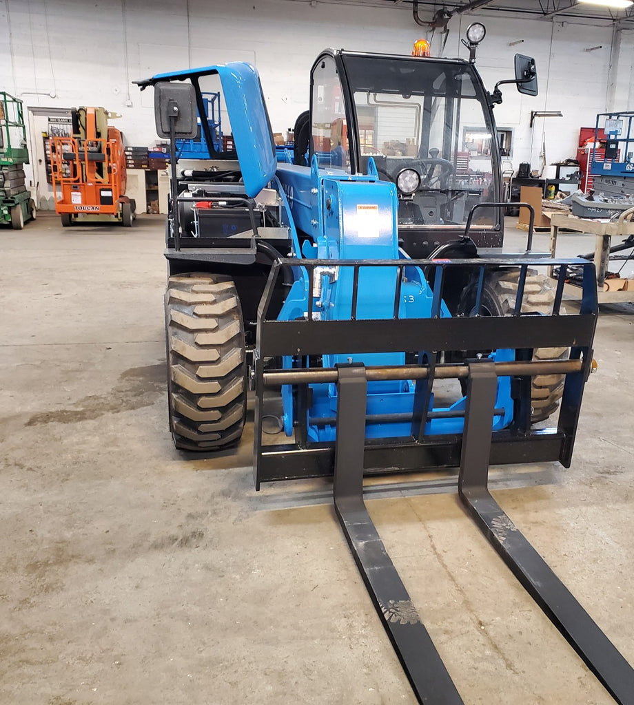 2022 GENIE GTH5519 5500 LB DIESEL TELESCOPIC FORKLIFT TELEHANDLER ...