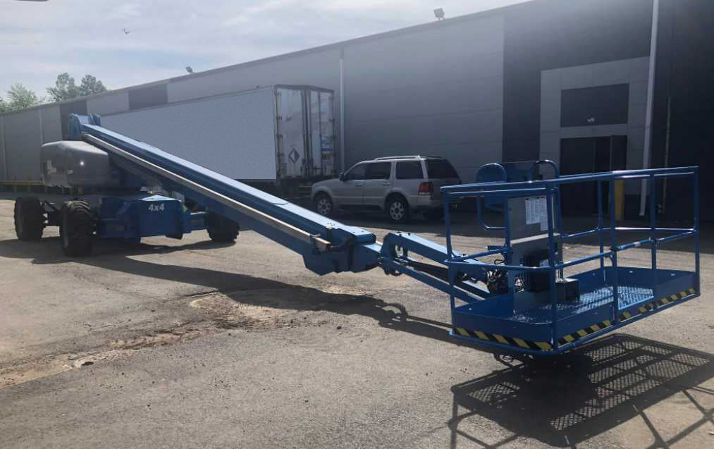 2013 GENIE S105 TELESCOPIC BOOM LIFT AERIAL LIFT 105' DIESEL 4WD 2024 ...