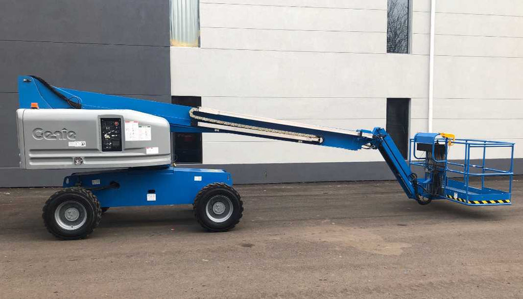 2018 GENIE S45 TELESCOPIC STRAIGHT BOOM LIFT AERIAL LIFT WITH JIB 45 ...