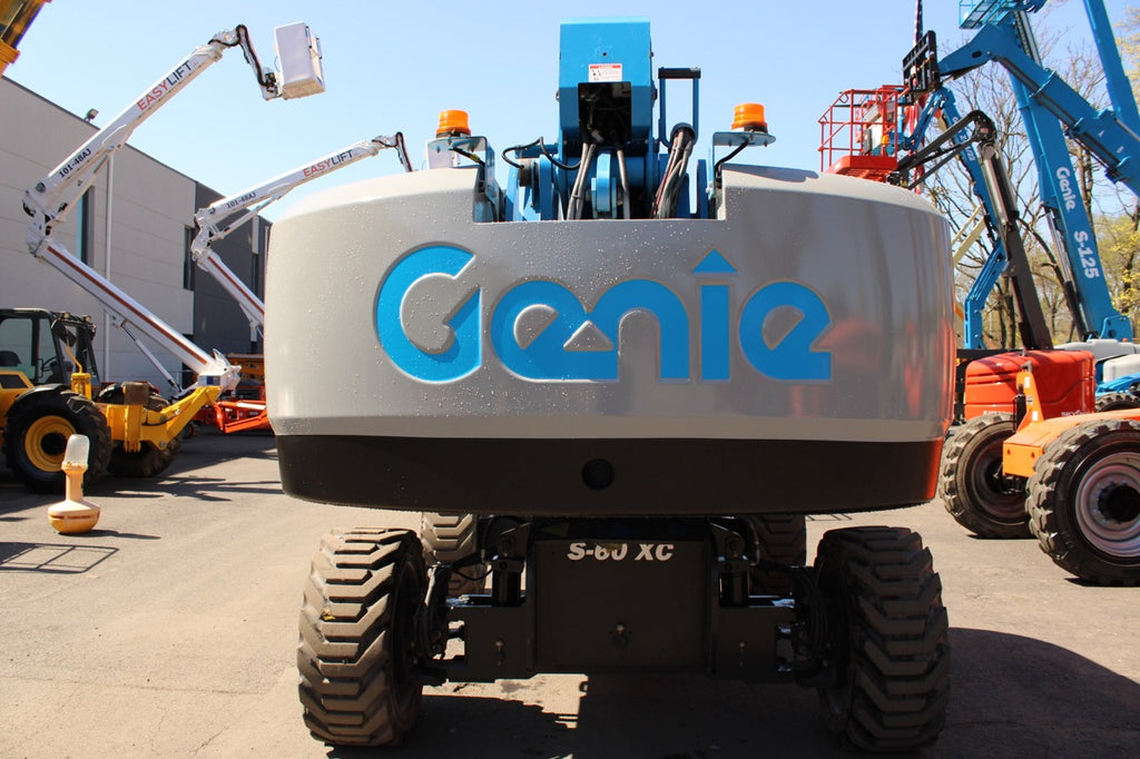 2019 GENIE S60XC TELESCOPIC STRAIGHT BOOM LIFT AERIAL LIFT 60' REACH D ...