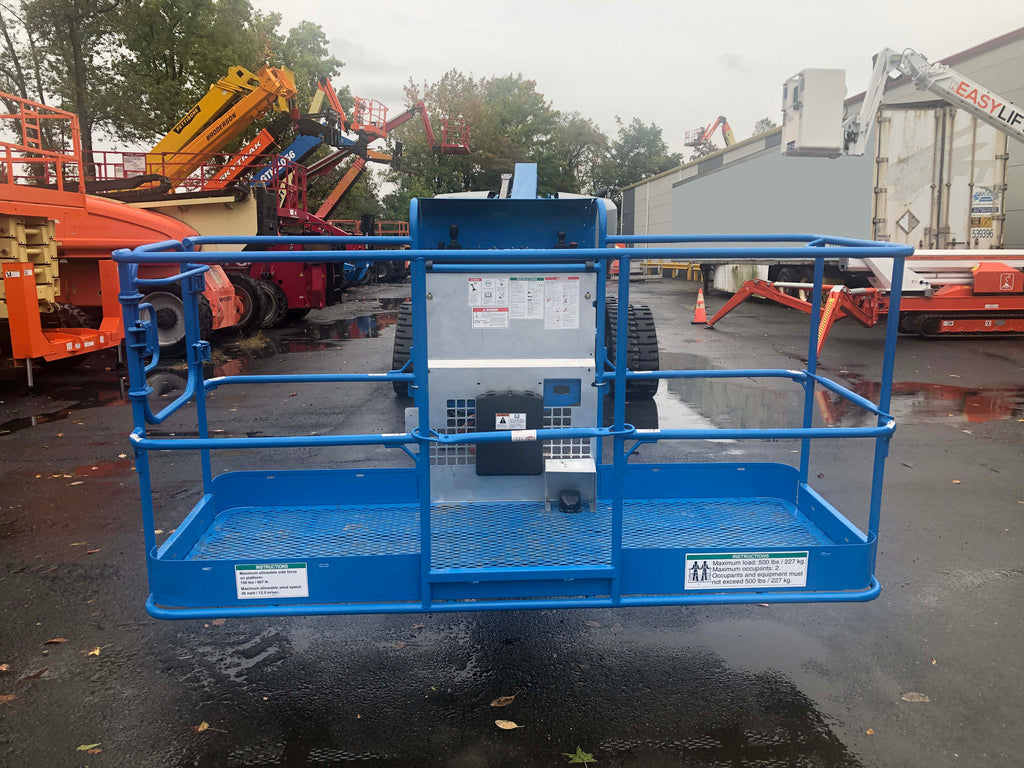 2016 GENIE S65 TRAX TELESCOPIC STRAIGHT BOOM LIFT AERIAL LIFT WITH JIB ...