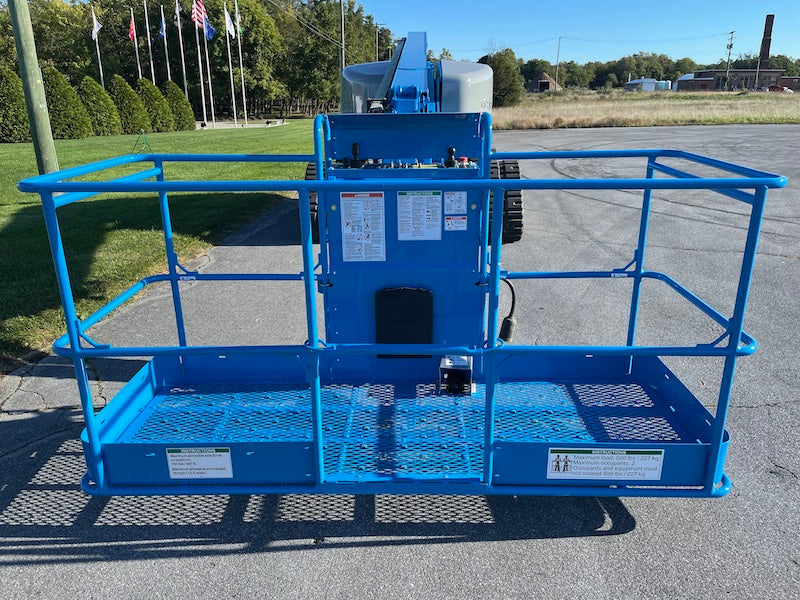 2013 GENIE S65 TRAX TELESCOPIC STRAIGHT BOOM LIFT AERIAL LIFT WITH JIB ...