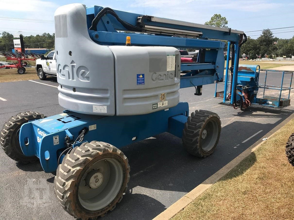 2012 GENIE Z60/34 BOOM MAN AERIAL SCISSOR LIFT 60 FOOT REACH DIESEL 4X4 ...