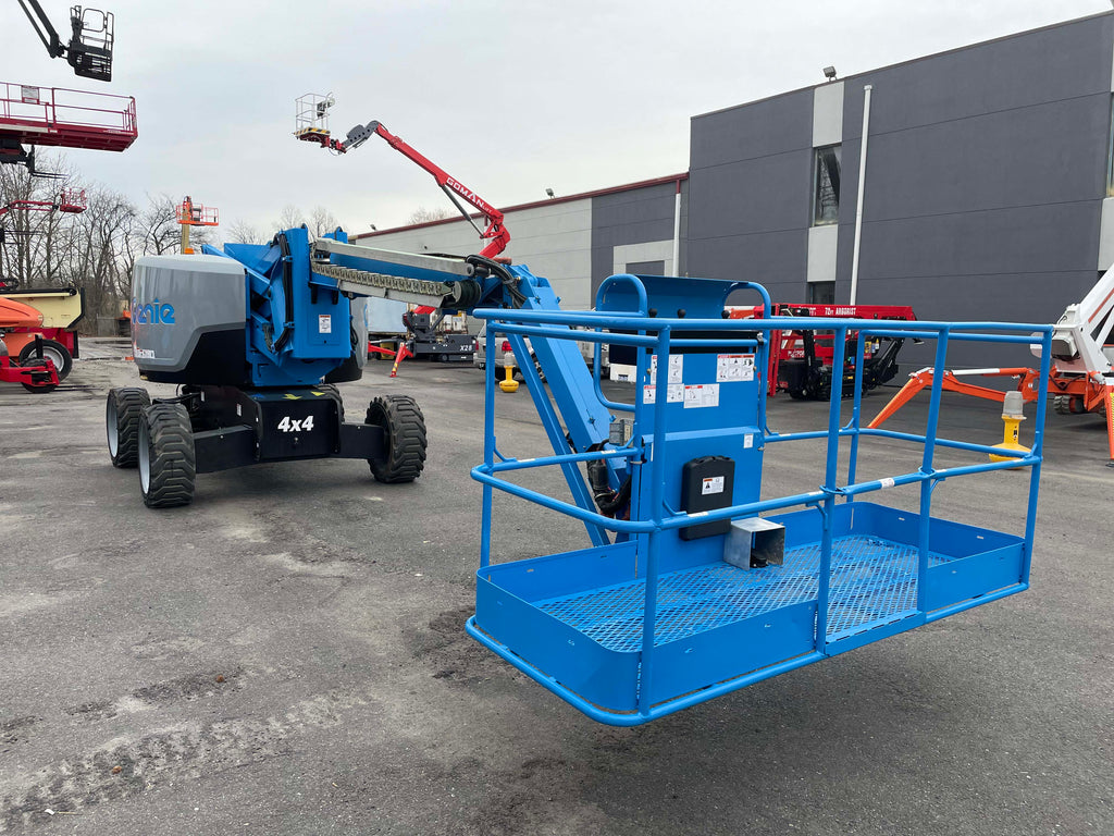 2015 GENIE Z62/40 ARTICULATING BOOM LIFT AERIAL LIFT WITH JIB ARM 62 ...