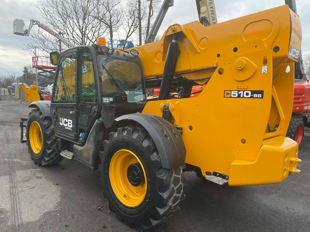 2017 JCB 510-56 10000 LB DIESEL OUTRIGGERS TELESCOPIC FORKLIFT ...