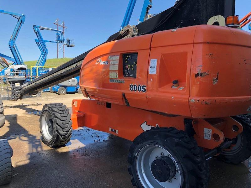 2006 (refurbed in 2013 by JLG) JLG 800S TELESCOPIC BOOM LIFT AERIAL ...
