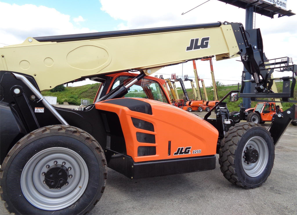 2023 JLG 1255 12000 LB DIESEL TELESCOPIC FORKLIFT TELEHANDLER PNEUMATIC ...