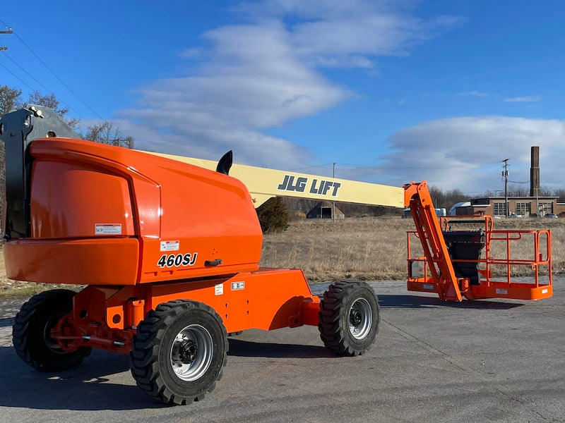 2016 JLG 460SJ STRAIGHT BOOM LIFT AERIAL LIFT WITH JIB ARM 46' REACH ...