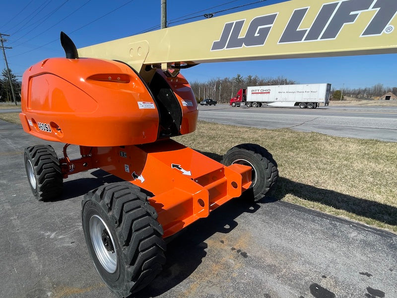 2015 JLG 460SJ STRAIGHT BOOM LIFT AERIAL LIFT WITH JIB ARM 46' REACH ...